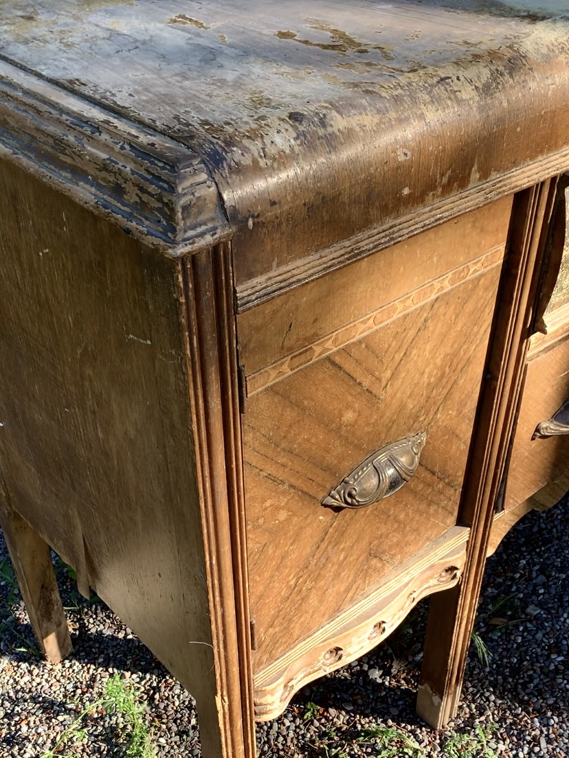 DIY Furniture Flip: Vintage Buffet Table Project - DIY WITH DANIELLE