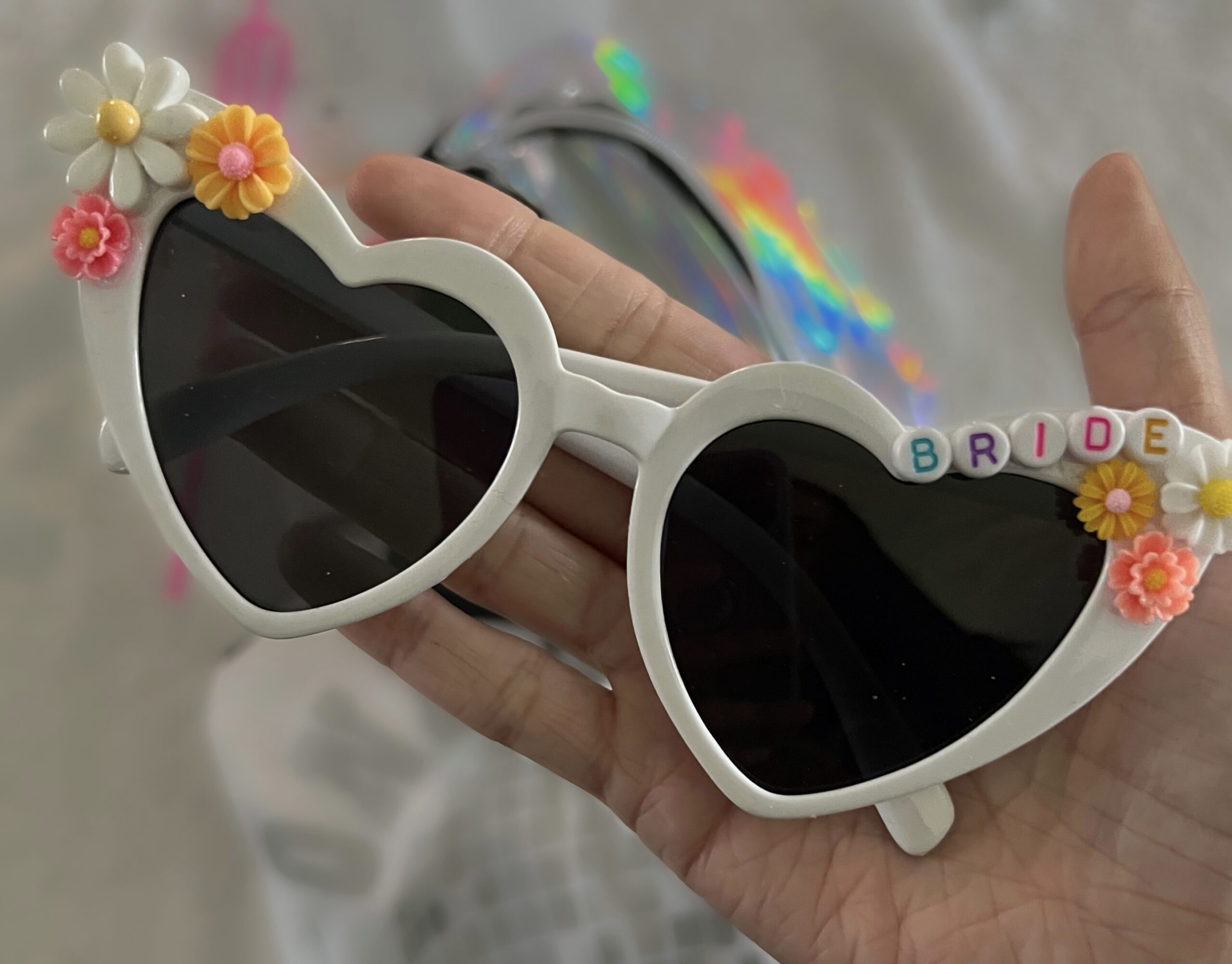 Fun + Easy Bachelorette DIY: A Twist on the Heart Shaped Sunglasses ...