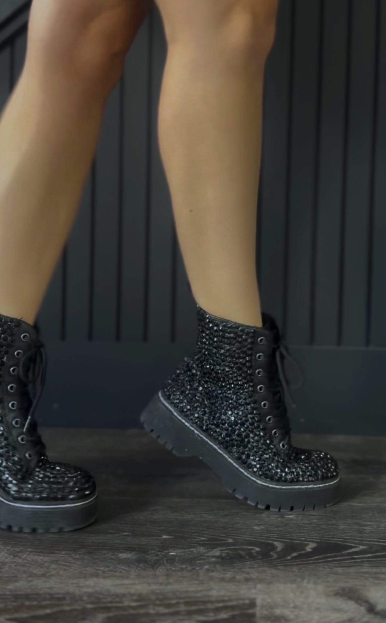 Create Your Own Custom Rhinestone Combat Boots: A How-To Tutorial - DIY ...